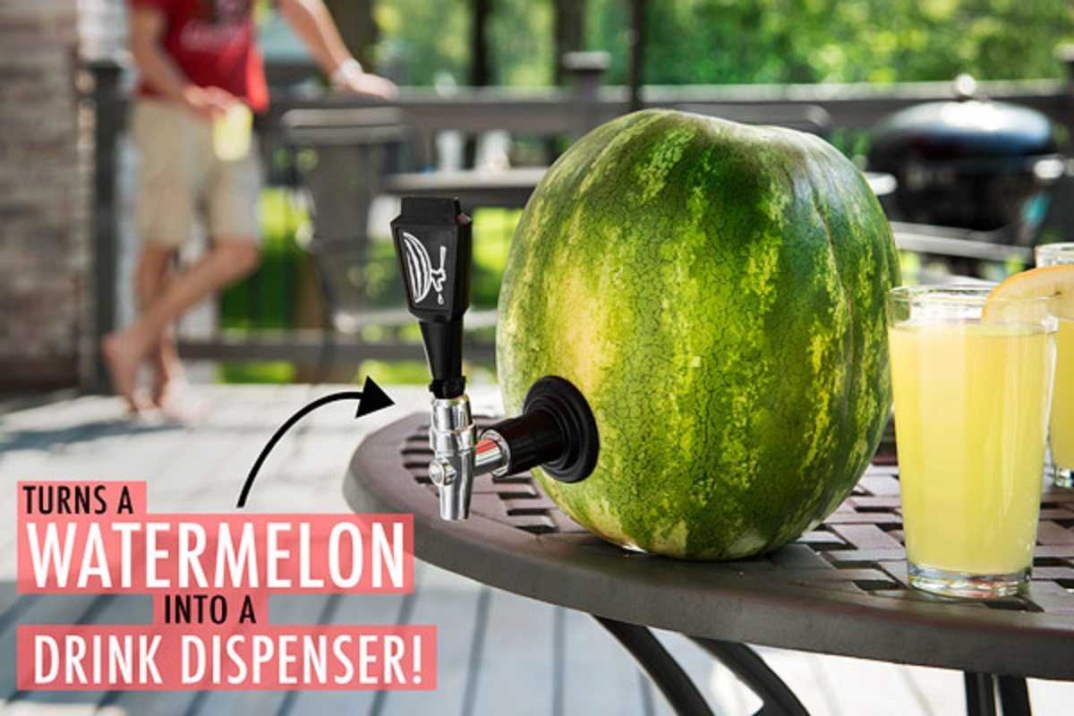 Watermelon Keg - A Pretty Amazing Way To Serve Drinks