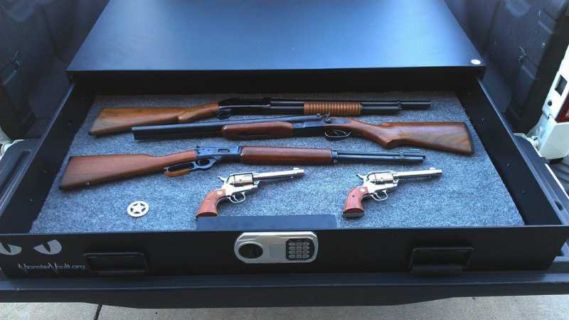 Monster Vault Under The Bed Safe - Keep Your Guns And Valuables Safe