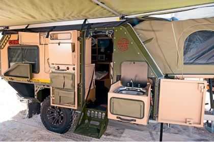 Conqueror UEV 490 ATV Camper Promises the Ultimate Off-Road Exploration ...