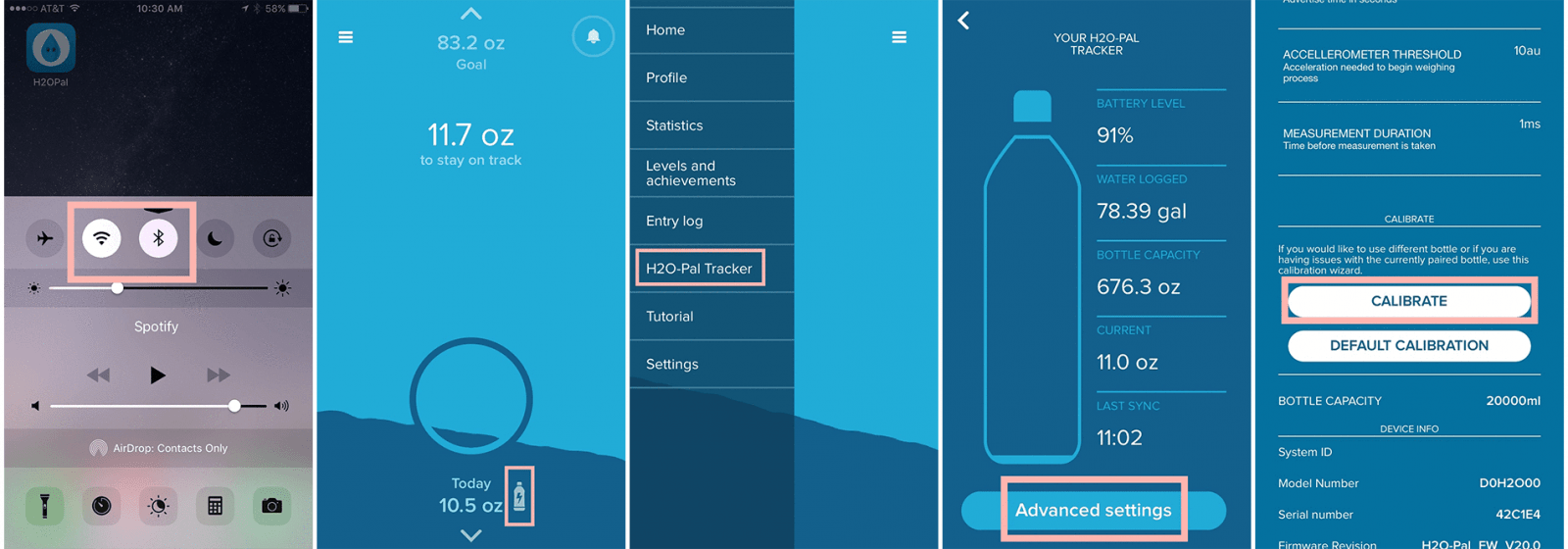 This Water Tracker Attaches to Your Bottle and Tracks Your H2O Intake
