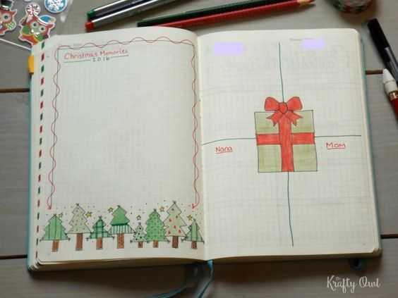 35 Christmas and December Bujo Ideas