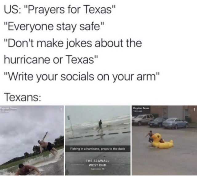 Funniest Texas Hurricane Memes | The Funny Beaver