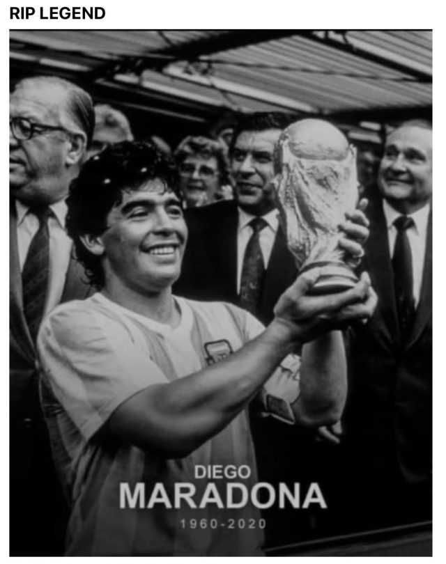 14 Funny Maradona Memes To Celebrate The Life Of This Soccer Great