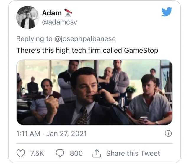30+ Gamestop Memes To Laugh At While You Rage At Wall Street