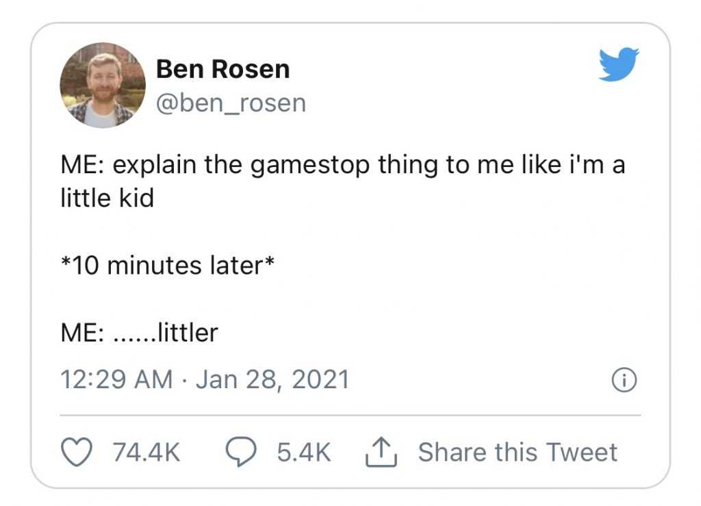 30+ Gamestop Memes To Laugh At While You Rage At Wall Street